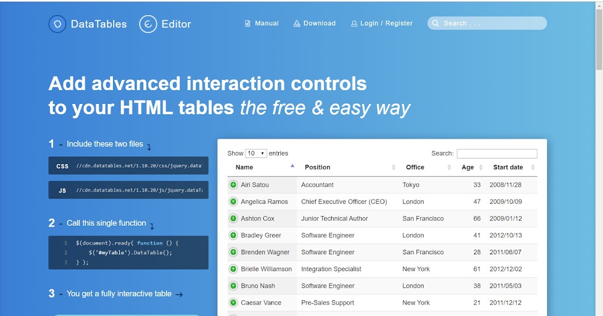 My Developer Journey: DataTable.js Tutorial for .Net Core Razor Pages Application - Part 1