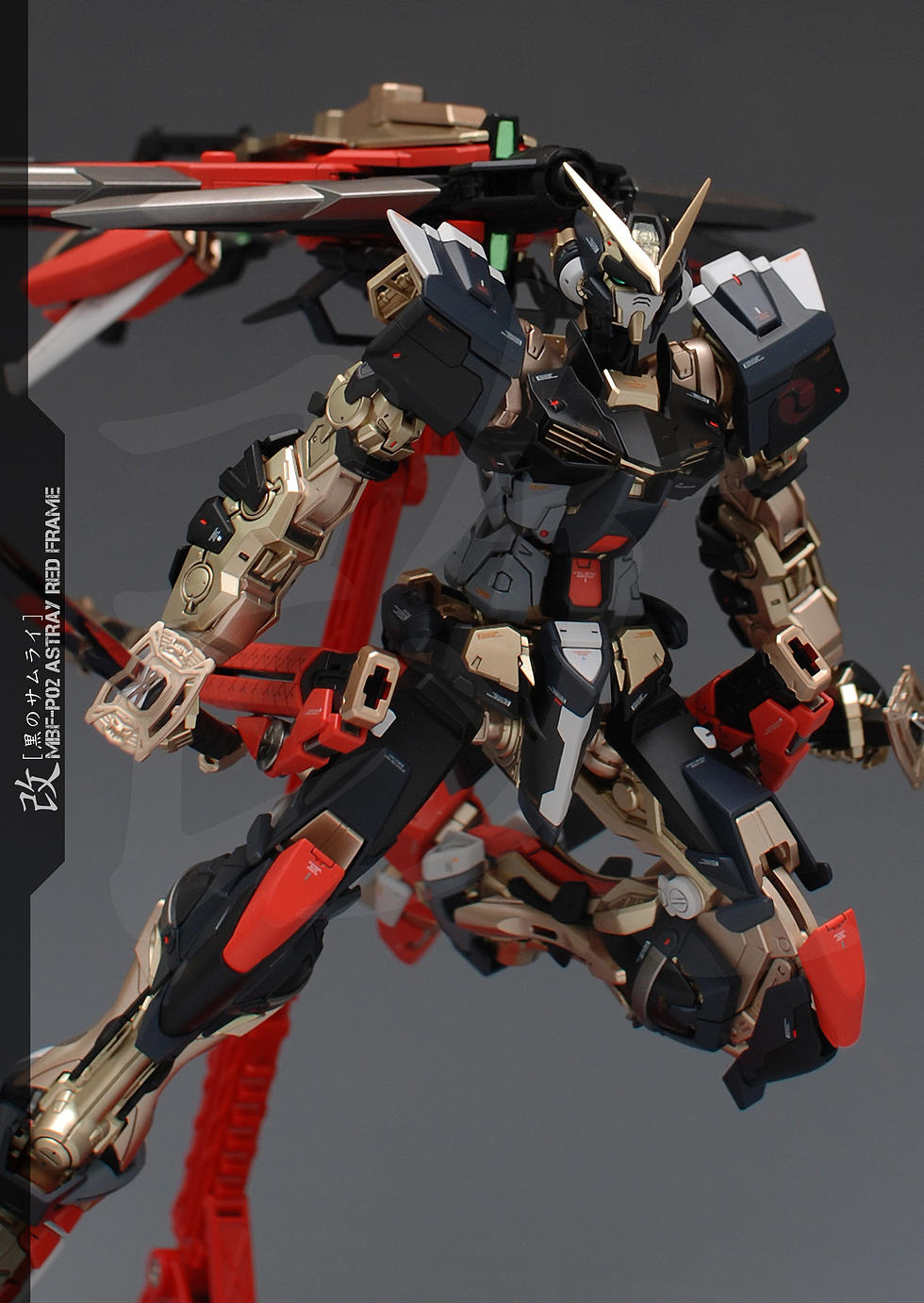 Custom Build: MG 1/100 Gundam Astray Red Frame Kai "Ver. Grework Ghost"