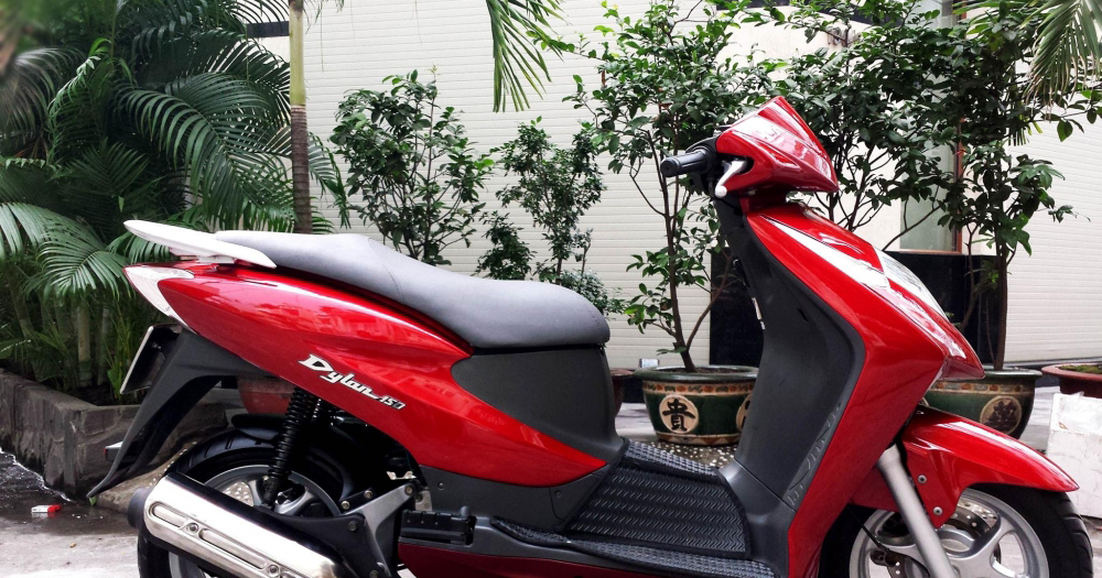 Sơn xe Dylan màu đỏ zin (Dylan_SG222) - SƠN XE SÀI GÒN