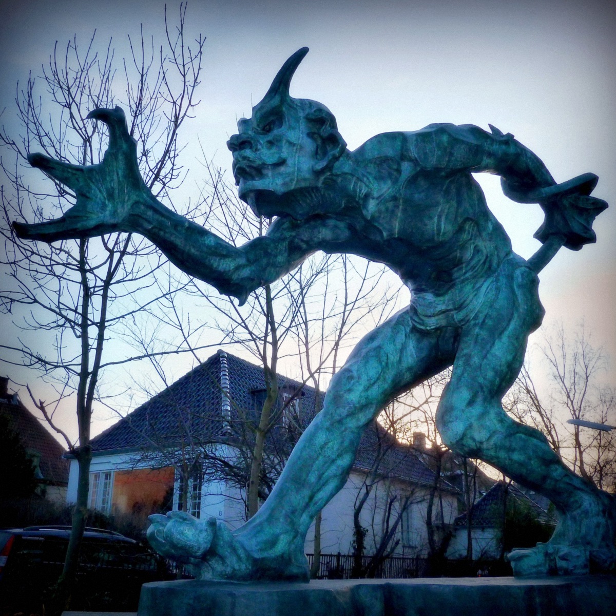 Trold, der vejrer Kristenblod - Niels Hansen Jacobsen