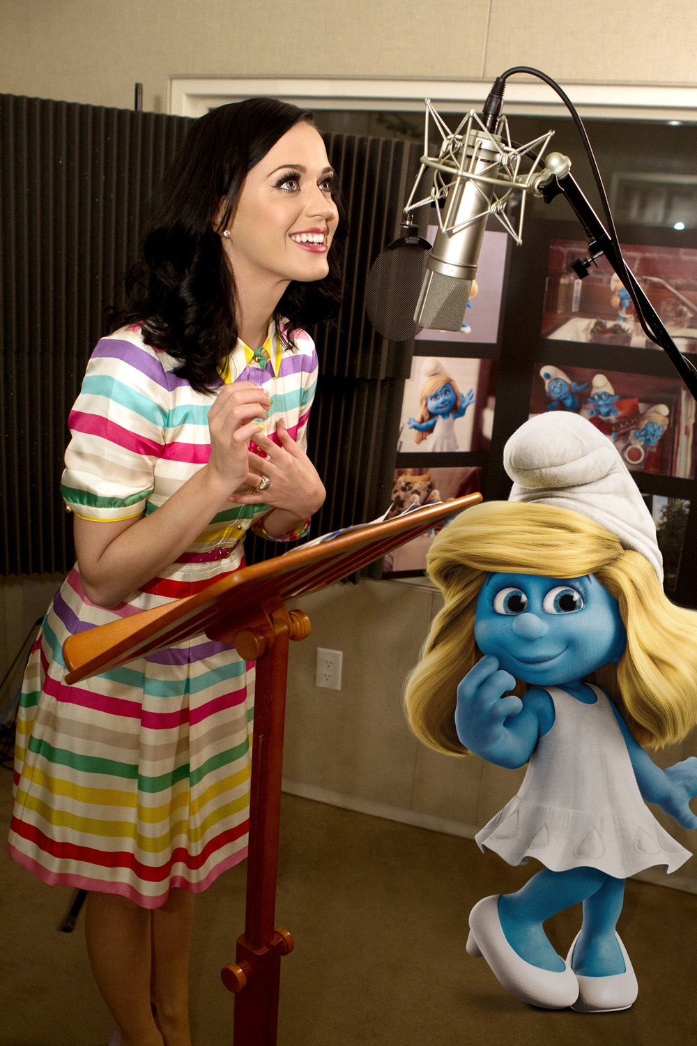 KATY PERRY PLAYS SMURFETTE IN "THE SMURFS” - Where is Ed Uy?