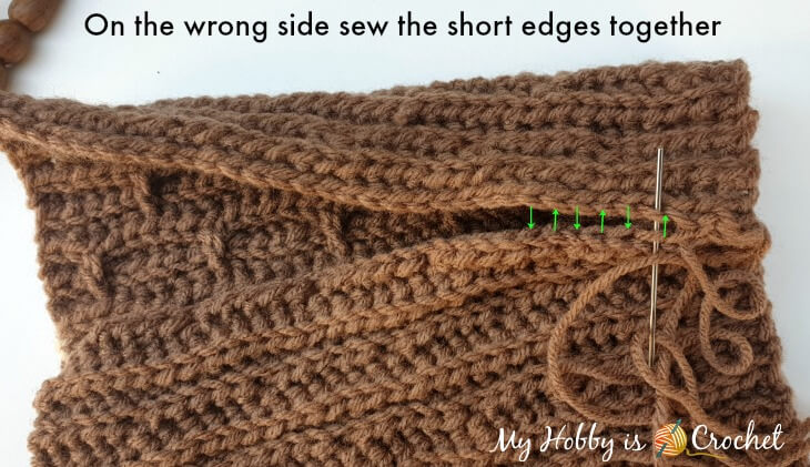 My Hobby Is Crochet: Mock Cable Cowl - Free Crochet Pattern (child and ...