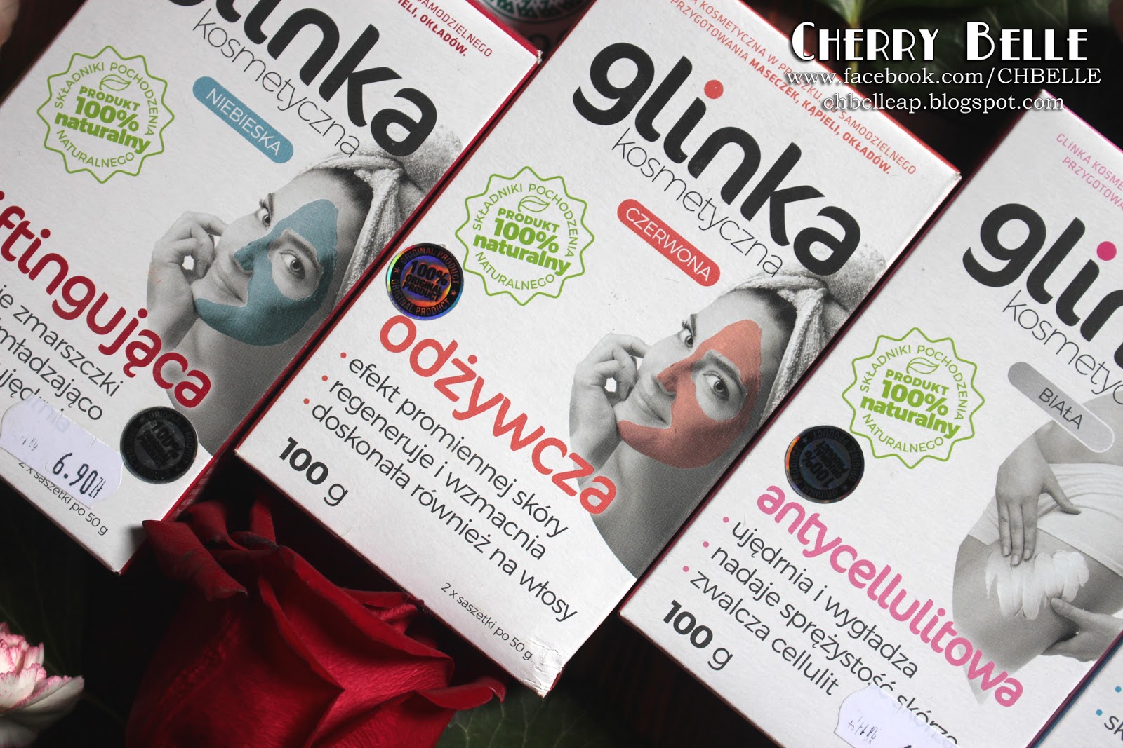 Cherry Belle Beauty & Books: Glinka kosmetyczna – Naturalna maseczka z ...