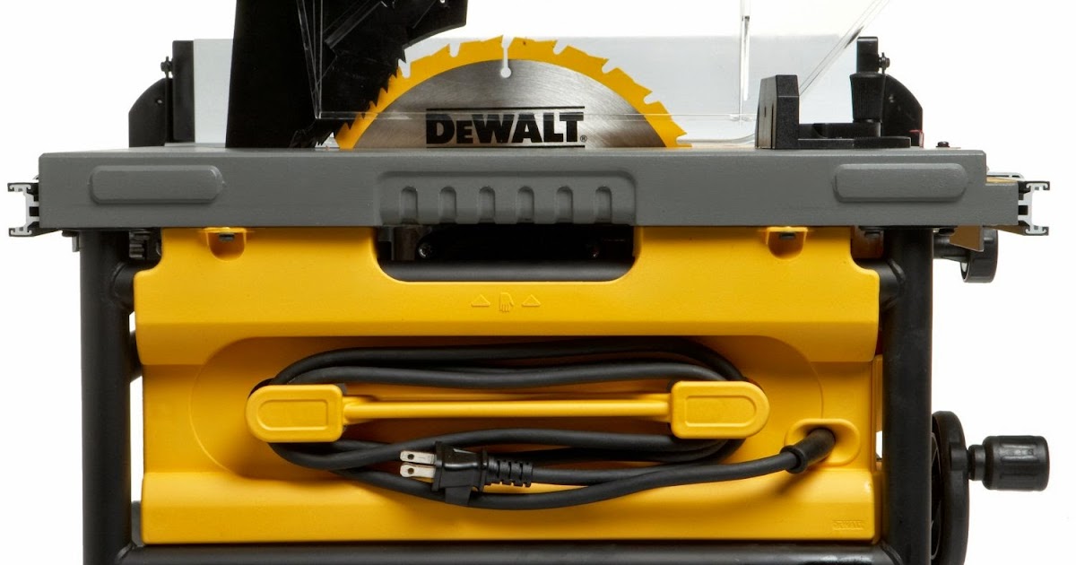 Home, Garden & More...: DEWALT DW745 10-Inch Compact Job-Site Table Saw ...