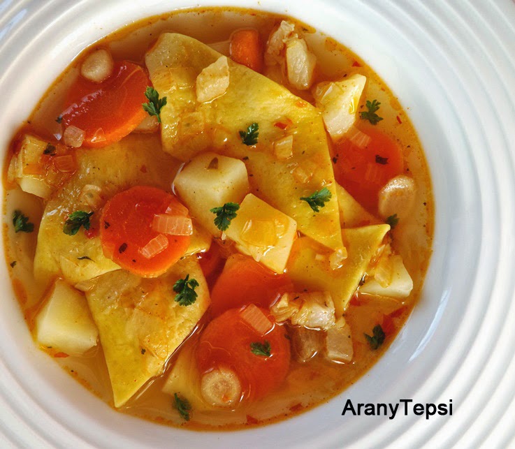 AranyTepsi: Lebbencsleves