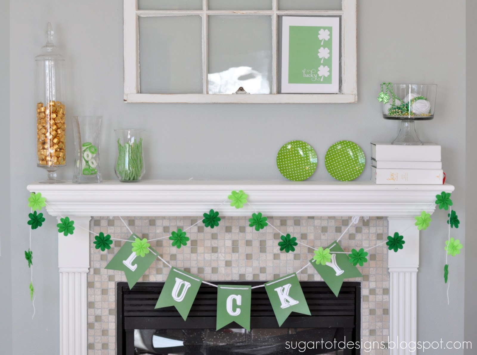 sugartotdesigns: Lucky Banner {Free Printable}