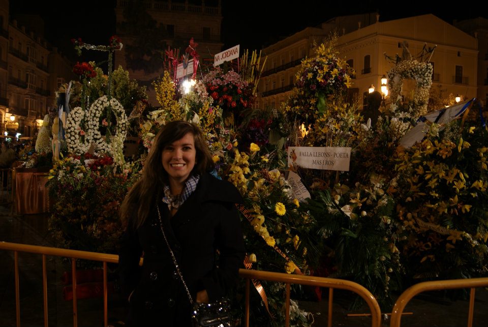 ISU Abroad News: Josh Gray & Emily Cundick Celebrating Falles in Spain