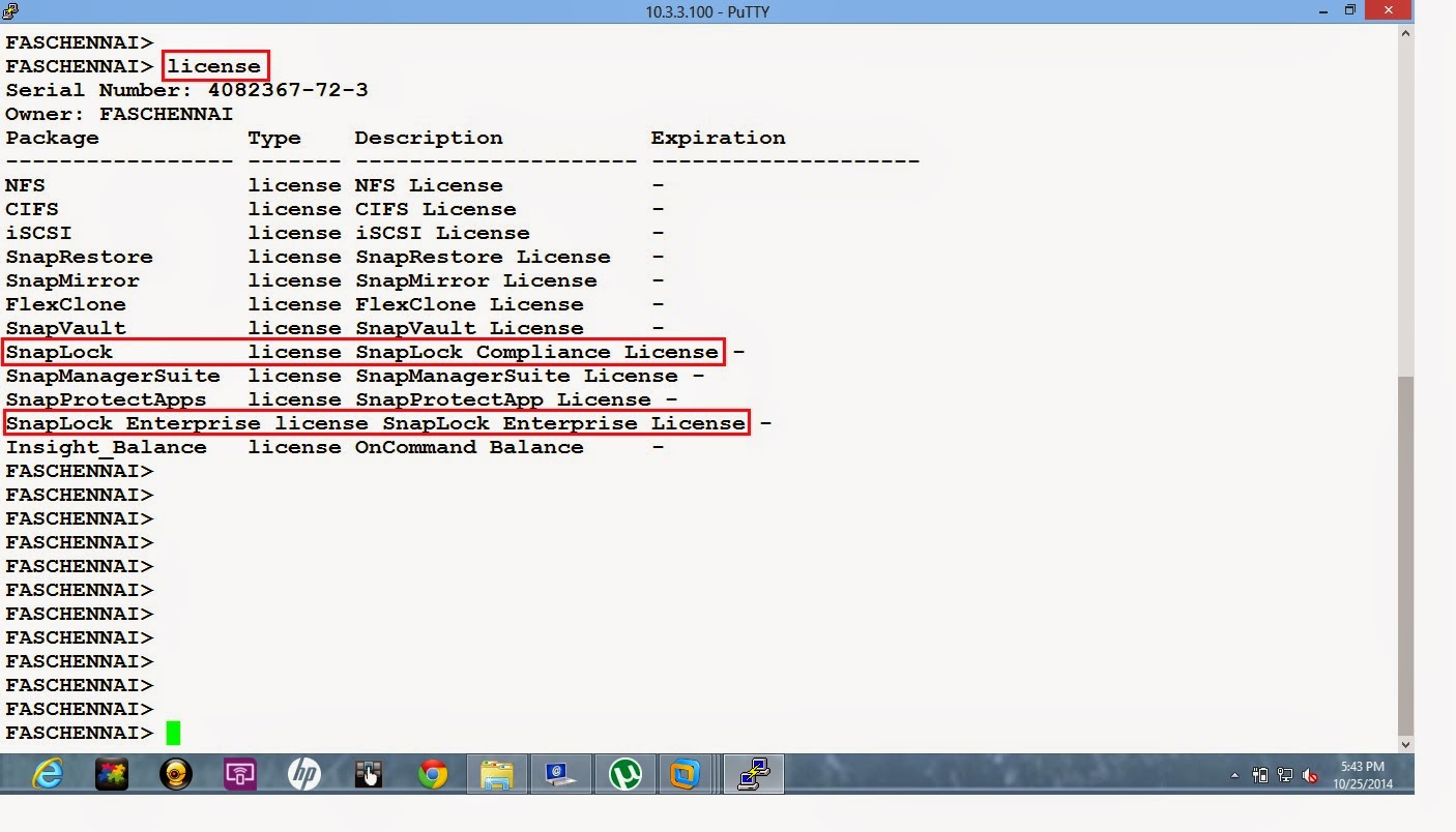 Remote Infrastructure Management: NetApp SnapLock Configuration