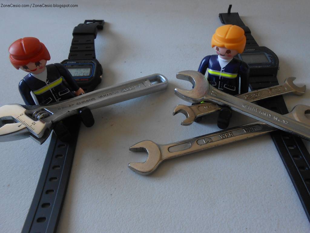 Zona Casio: El Casio W-59 frente a su rival 50M Water Resist: el Casio ...