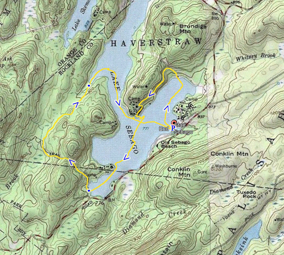 Harriman Hiker: Harriman State Park and Beyond: Lake Sebago Frozen Lake ...