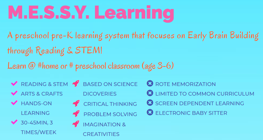 Training Children up for Christ: Messy Learning for Preschoolers and ...