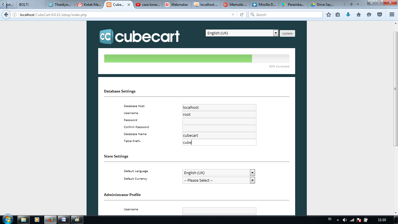 IT MANAGEMENT: MENGENAL CMS CUBECART