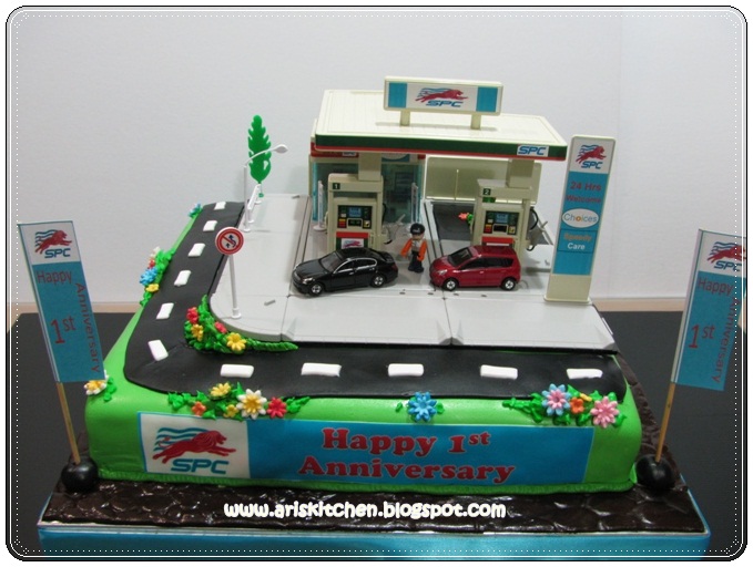 d'Angel Cakes: Petrol Kiosk (SPC) Cake