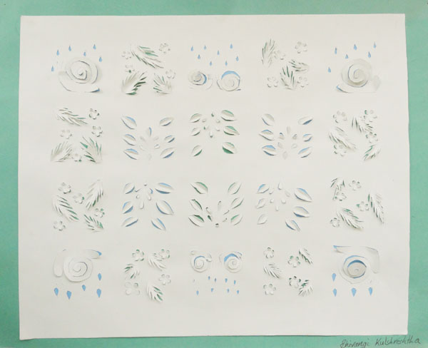 Art At Woodstock: Sculpture: Cut Paper Relief