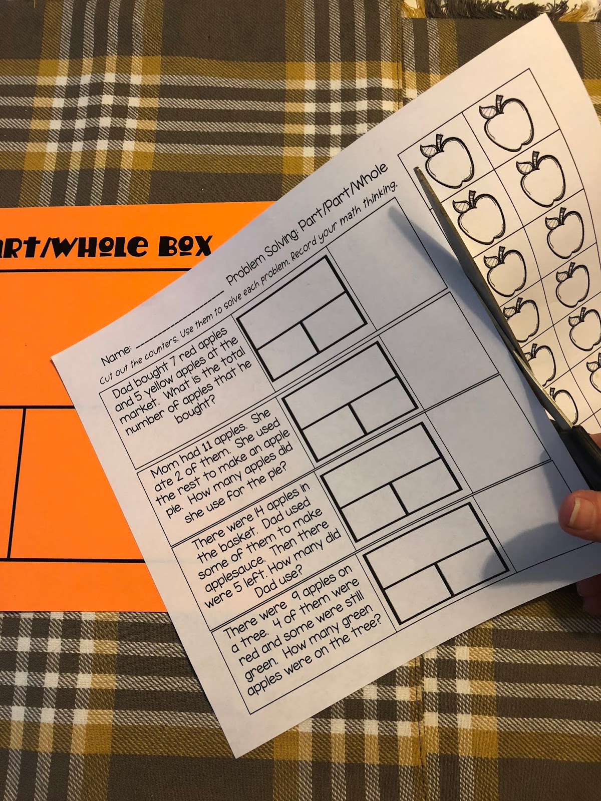 Live and Learn: Problem Solving with Part Part Whole Boxes