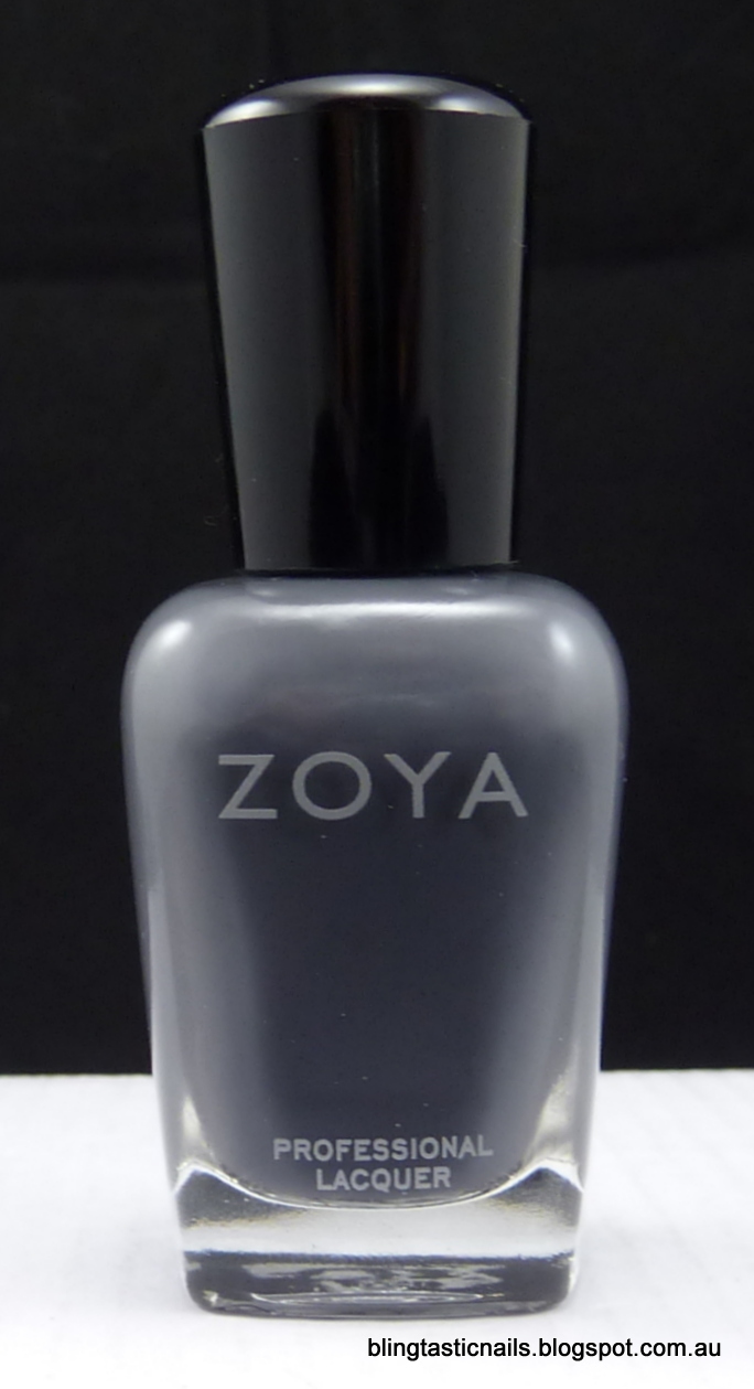 Jas's Blingtastic Nails: Zoya Today Kelly is Grey