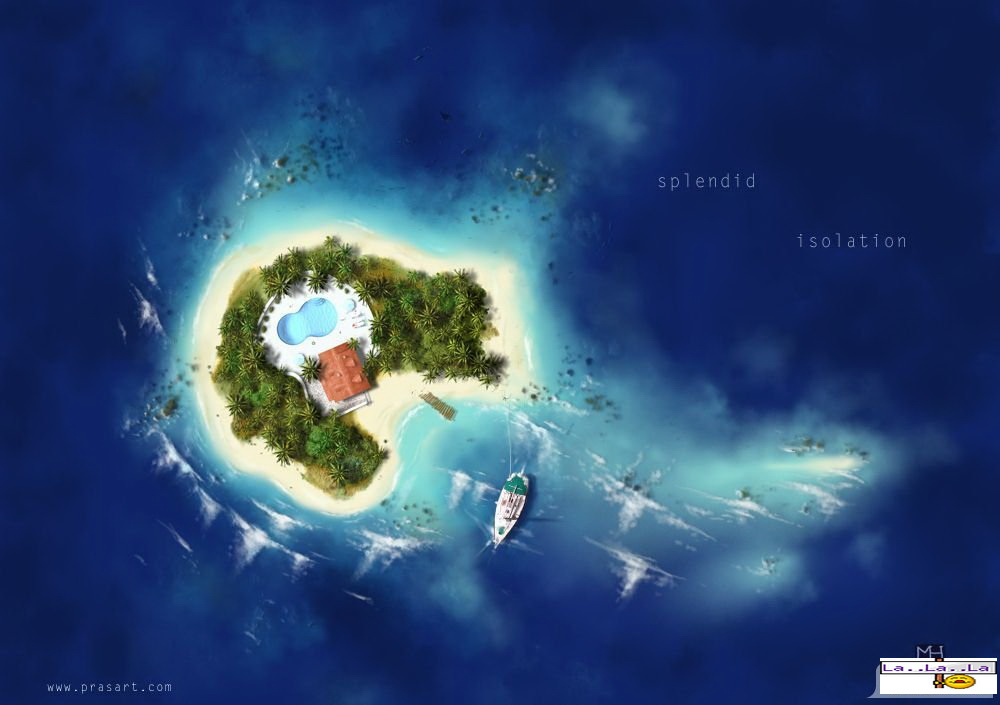 PEROJELKA: Pusti otok ... mir ...