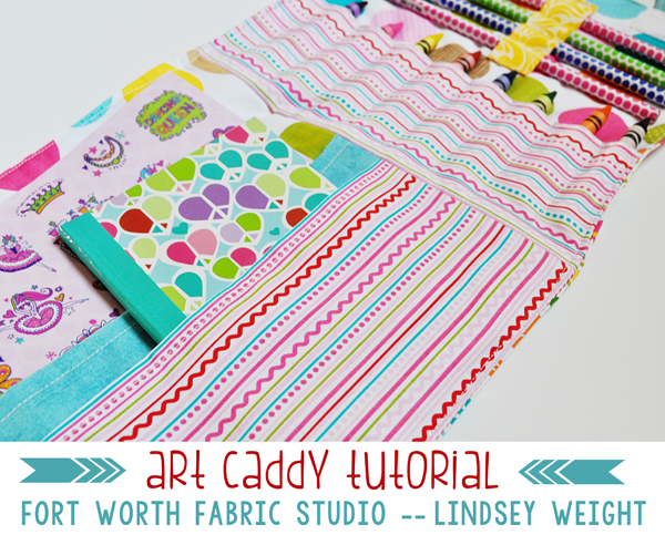 Fort Worth Fabric Studio: Art Caddy Tutorial