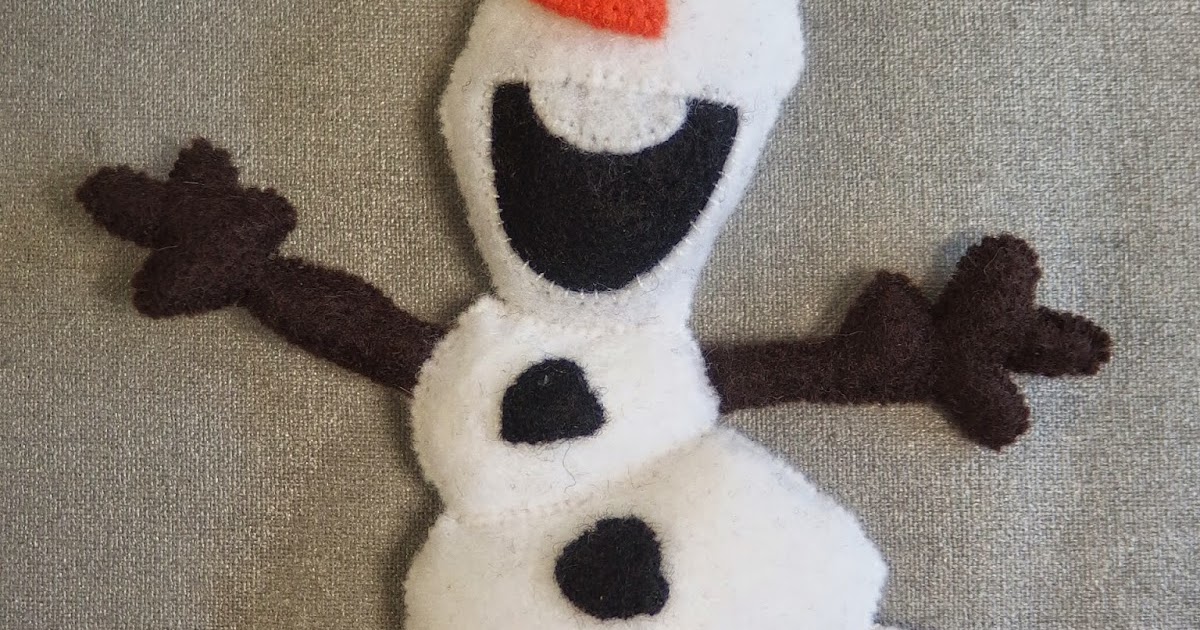 Fans of Carolyn DeAngelis Felt Ornaments: Olaf from "Frozen"