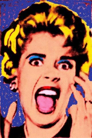 Broken Barnet: Blue Barnet: Mrs Angry sees the light - but the joke's ...