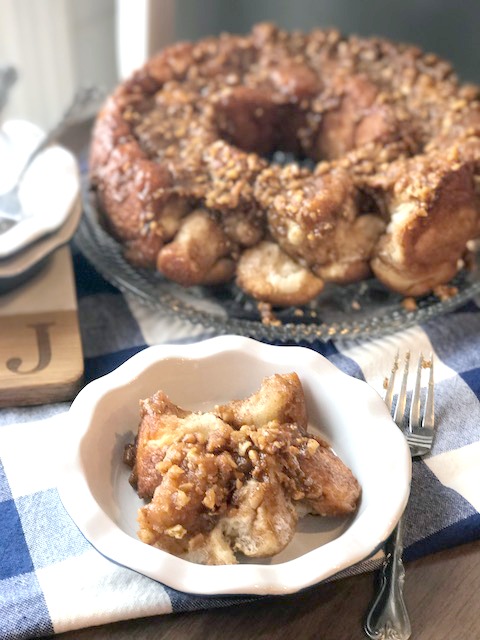 Frozen Bread Dough Monkey Bread | Crazy for Cookies and More