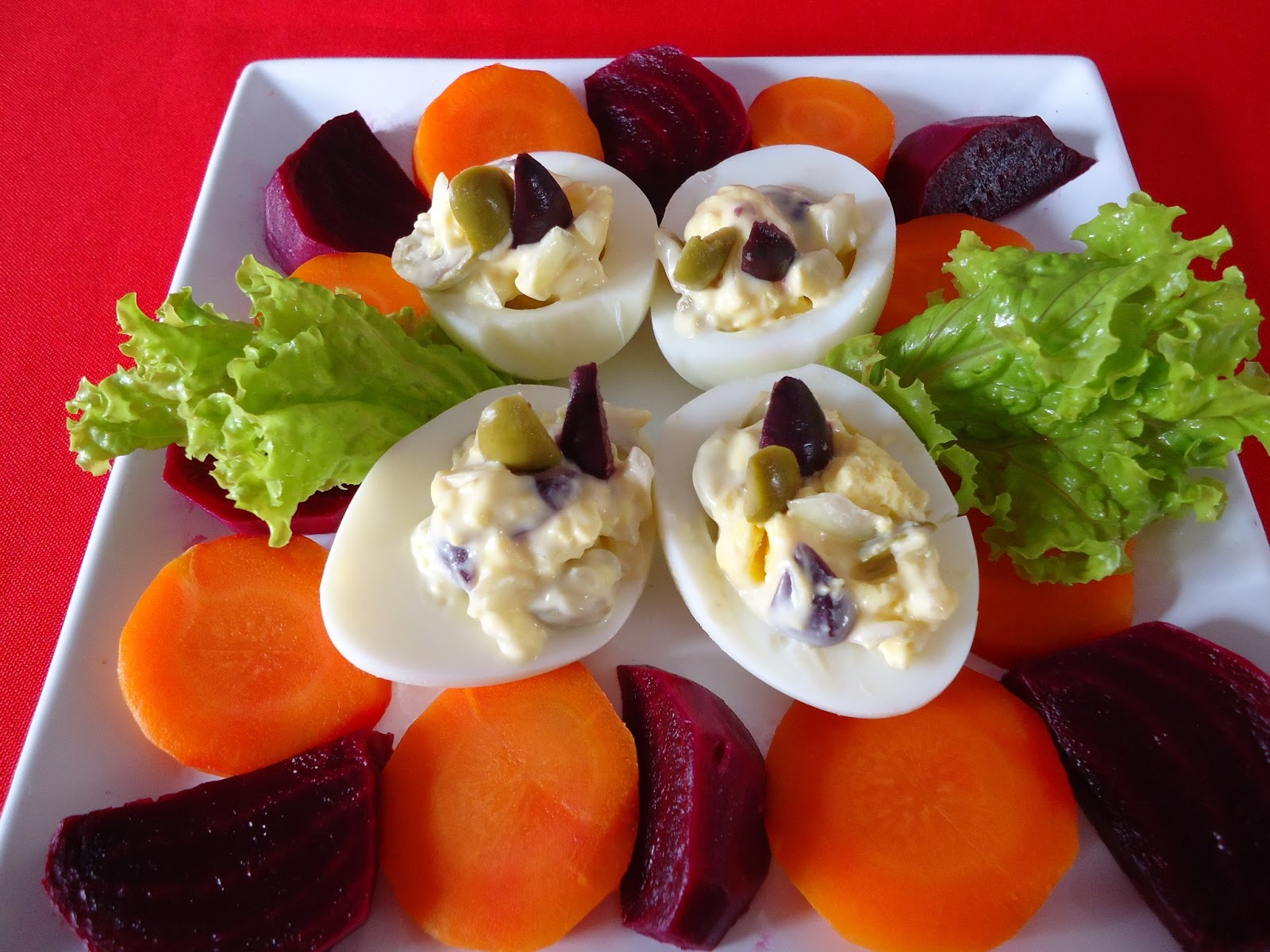 Rute Receitas: OVOS RECHEADOS PARA ACOMPANHAR SALADAS