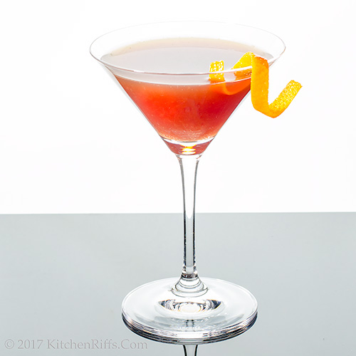 Kitchen Riffs: The Blood and Sand Cocktail