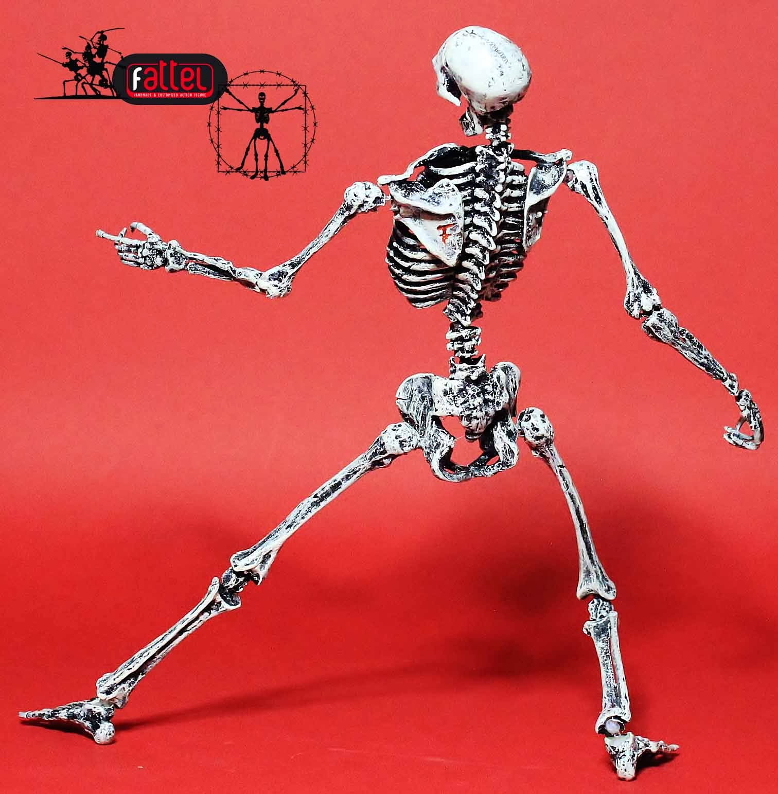 Action figure skeleton by Fattel: 1/6 skeleton 2014 by fattel