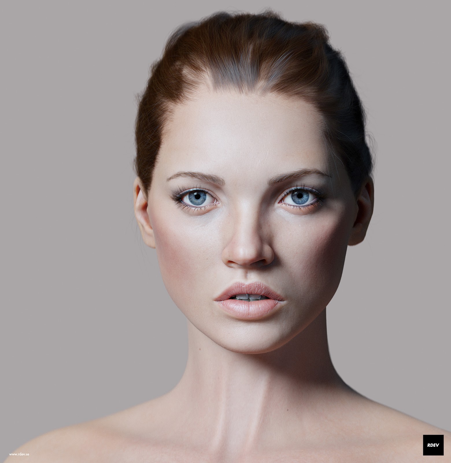 You will say that It's Photograph But it's actually the CGI face ...