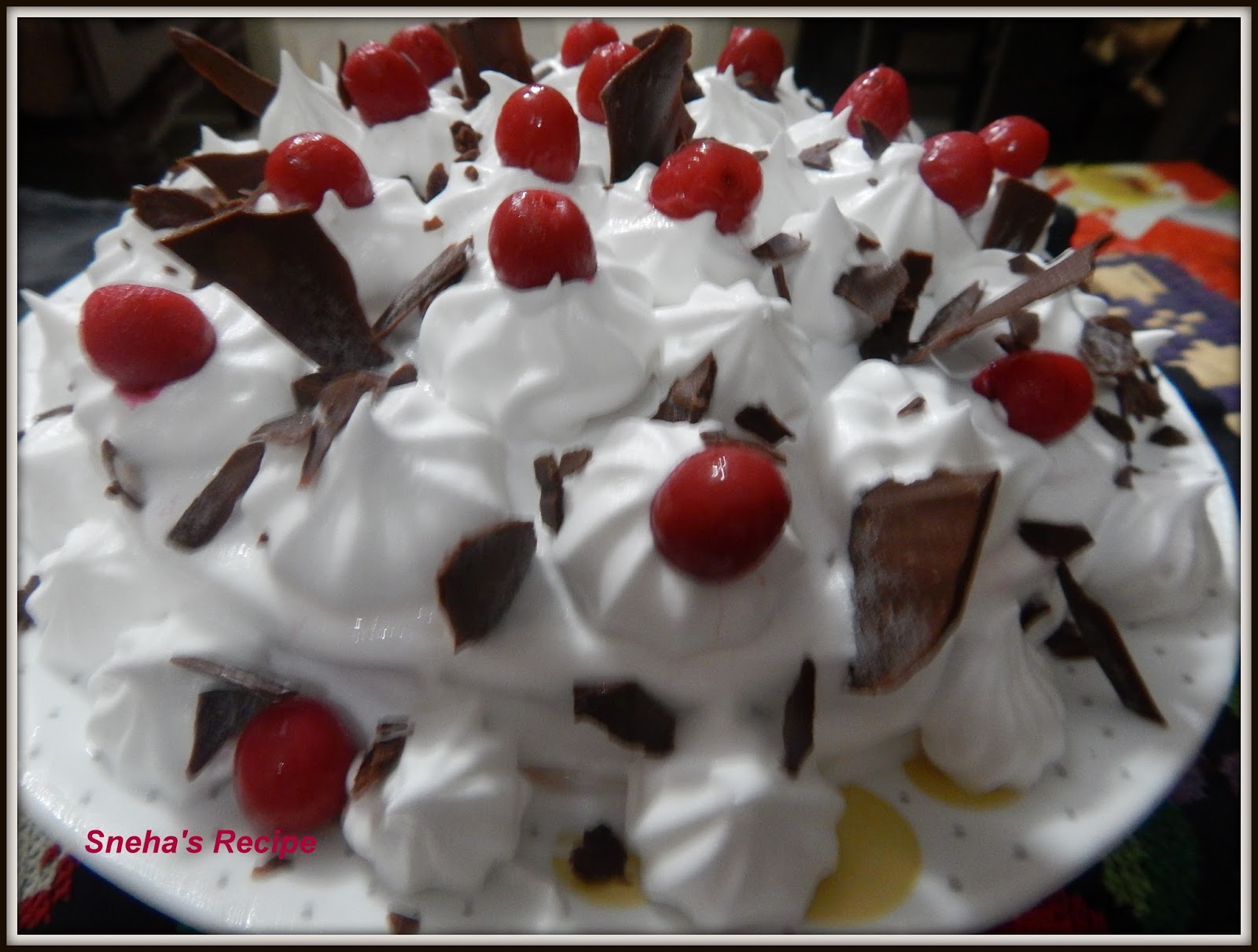 Genoise Chocolate Sponge Cake - Sneha's Recipe