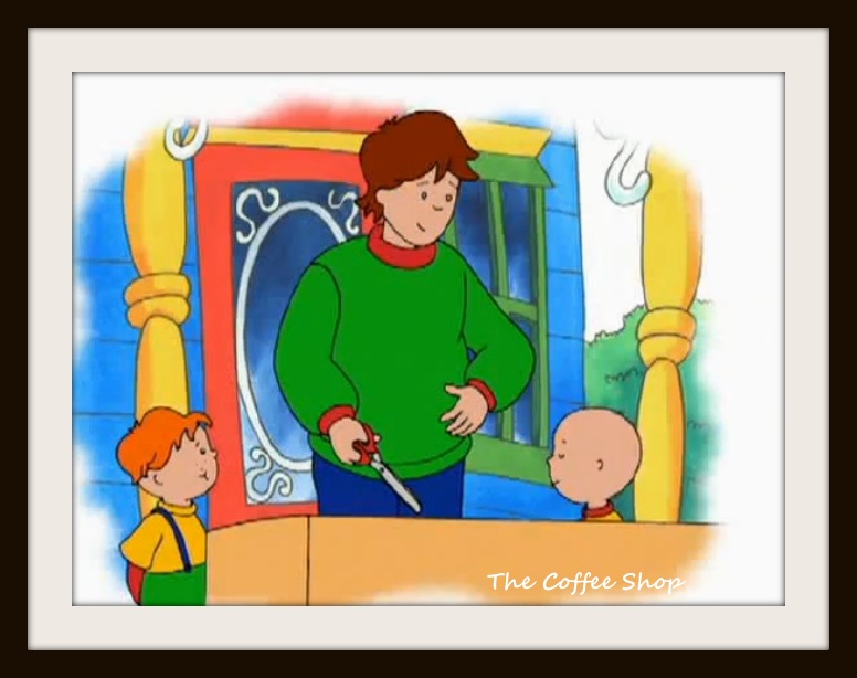 The Coffee Shop: Build your own Caillou Rocketship