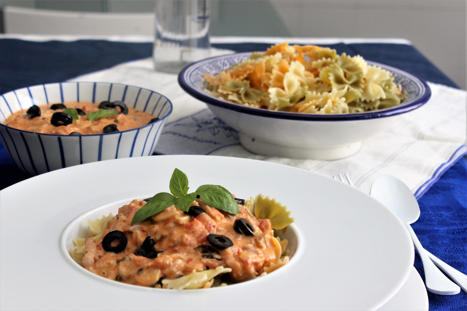 Pasta con Salsa Boscaiola al Vodka | Las Recetas de Marichu.... y las mias