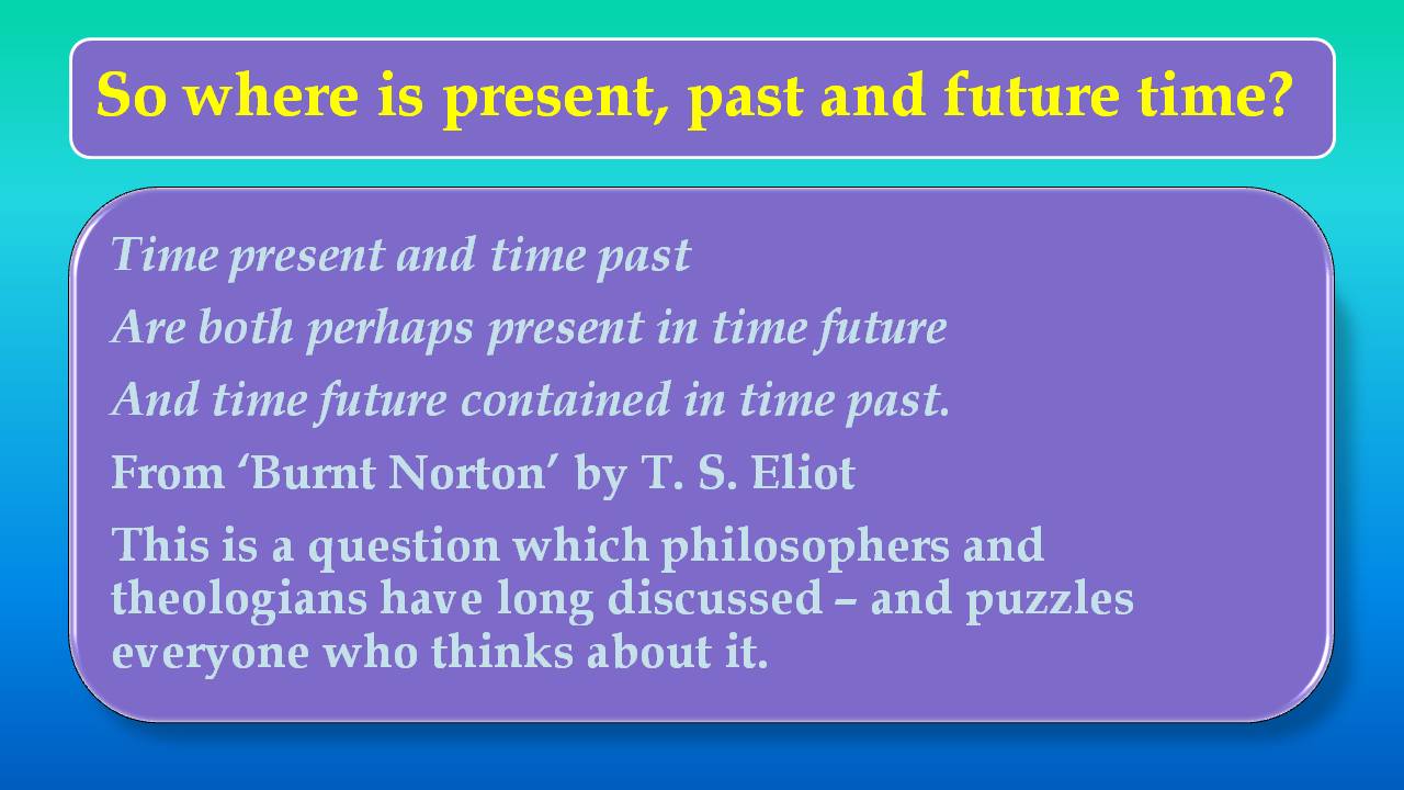 Grade 10: Unit Five: Time