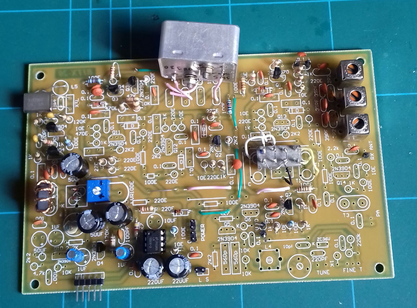 The "Speaky" HF SSB transceiver and other homebrew projects: 50 Mhz ...