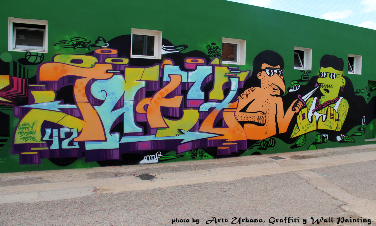 @streetartJO53: Xequin Graffiti Party 2015 (2)