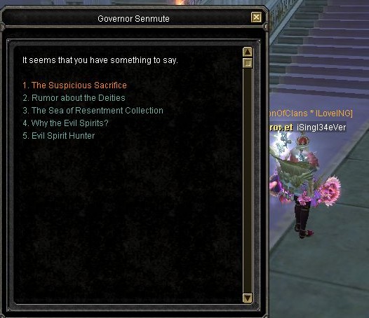 Silkroad : QUEST HABILITAR INTERMEDIATE HOLY TEMPLE