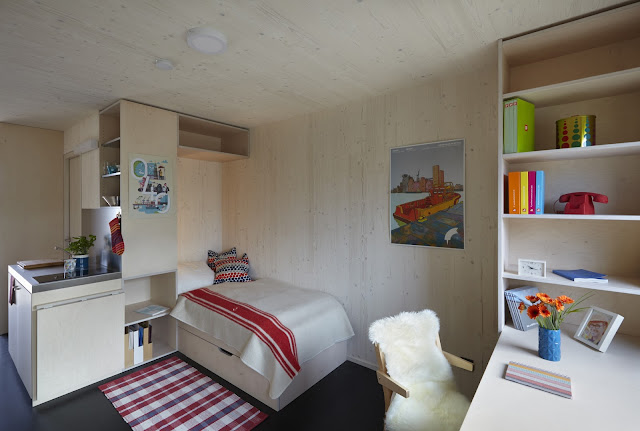 "Woodie" Student Dormitory - Timber Prefab Modular Building in Hamburg ...