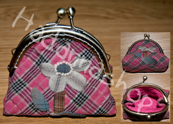 Como hacer monederos de patchwork - Imagui