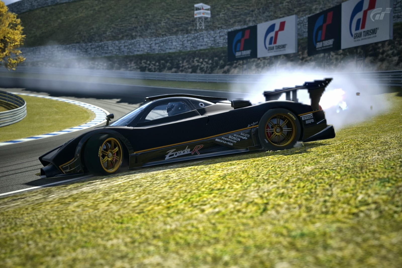GT5 Fun 2 Drift: Pagani Zonda R Automobile Carmine