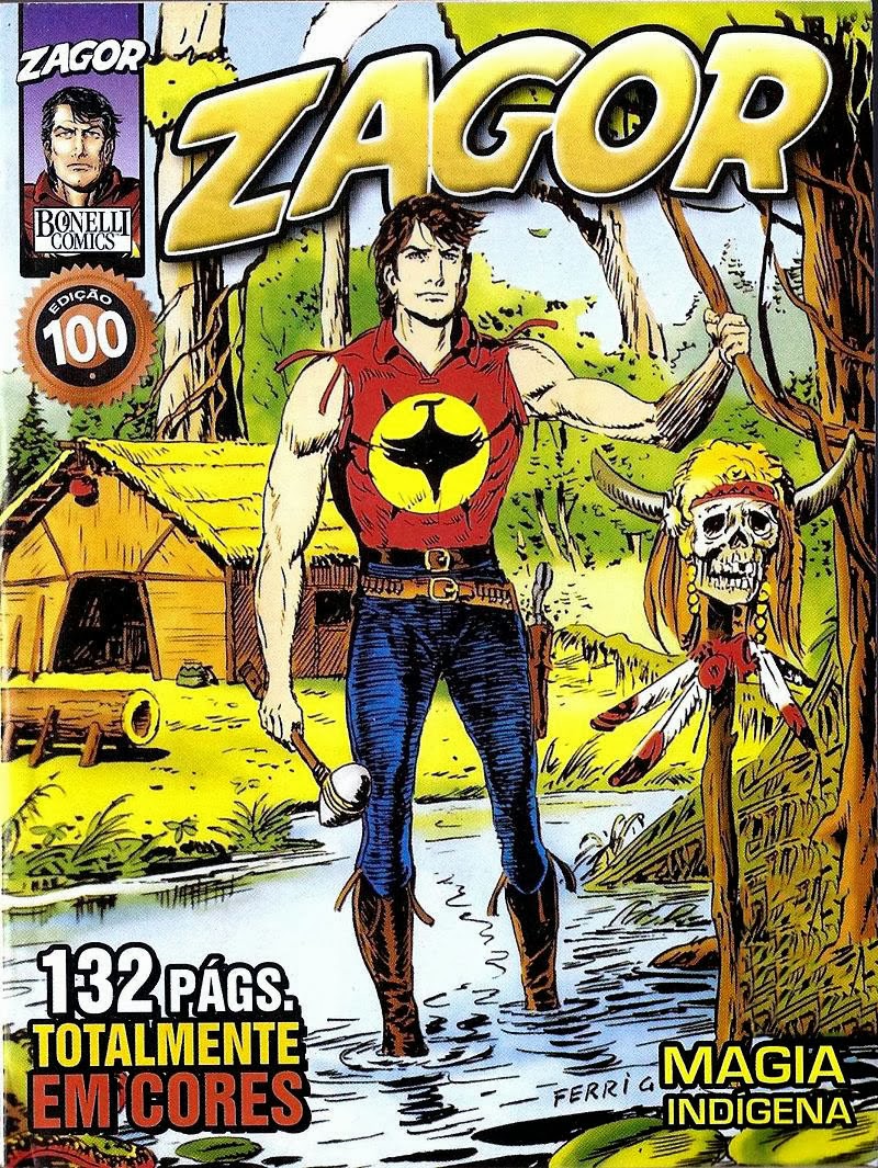 ZAGOR BRASIL: Zagor 168 COLORIDO