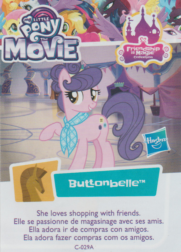 MLP Buttonbelle Blind Bag Cards | MLP Merch