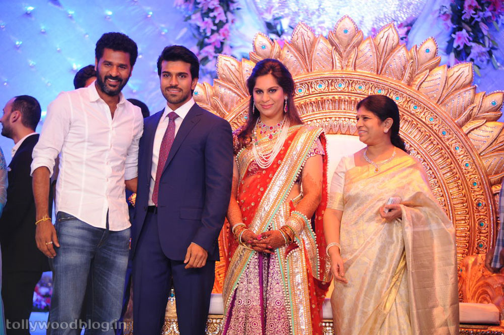 Ram Charan Wedding Reception Photos, Ram charan Upasana Marriage Reception