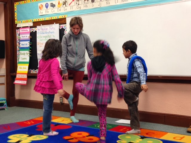Macdonough School: Yoga in First Grade
