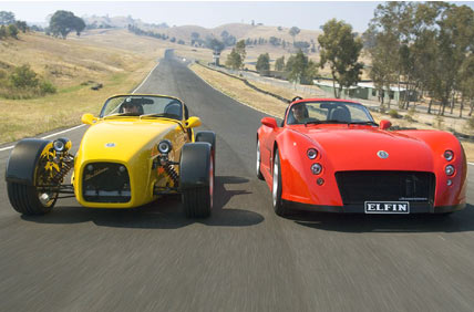 All sports cars: Elfin Sports Cars