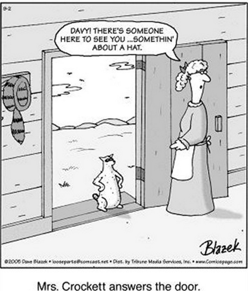 Chuck's Fun Page 2: 6 miscellaneous cartoons