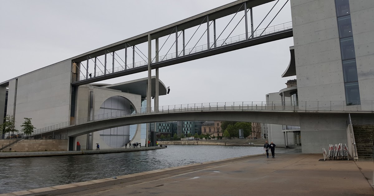 The Happy Pontist: German Bridges: 6. Marie-Elisabeth Lüders Footbridge ...