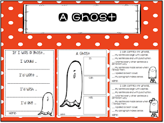 1st Grade Hip Hip Hooray!: October Writing with Page Toppers!