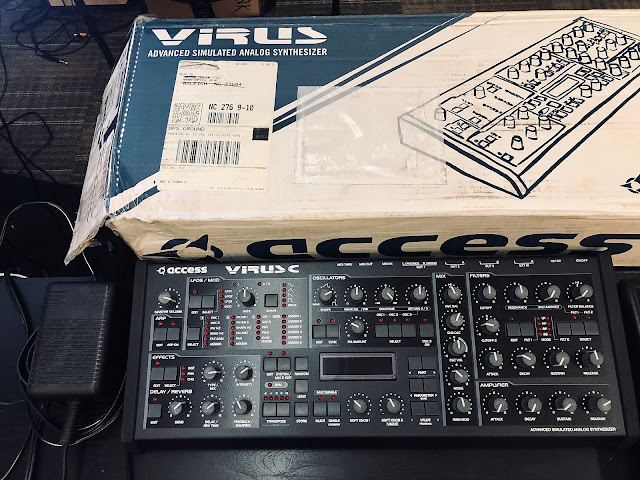 MATRIXSYNTH: Access Virus C Rack Virtual Analog Synthesizer w/ Original Box