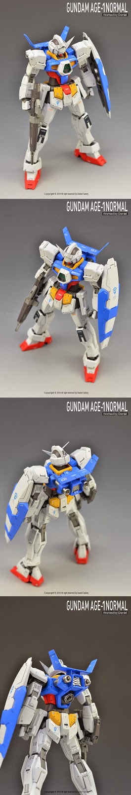 Gundam Family: MG 1/100 Age-1 Normal Custom Build
