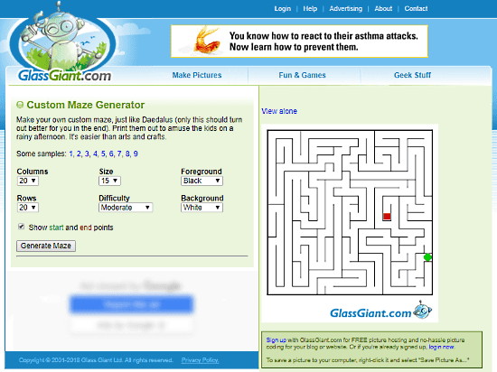 5 FREE MAZE GENERATOR WEBSITES TO CREATE MAZE PUZZLE ONLINE - Tricks by ...